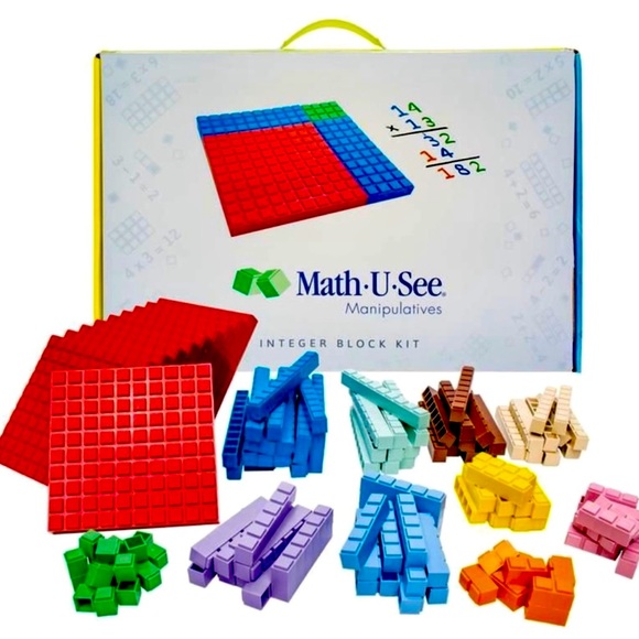 Math U See | Other | Math U See Integer Block Set Math Manipulatives ...